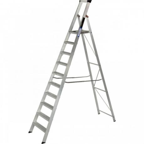 Aluminium Step Ladders 10 Tread | Target Plant